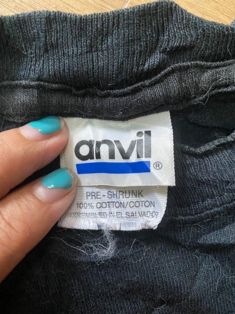 ANVIL VINTAGE TAG DEATH SYMBOLIC, Men's Fashion, Tops & Sets, Tshirts ...