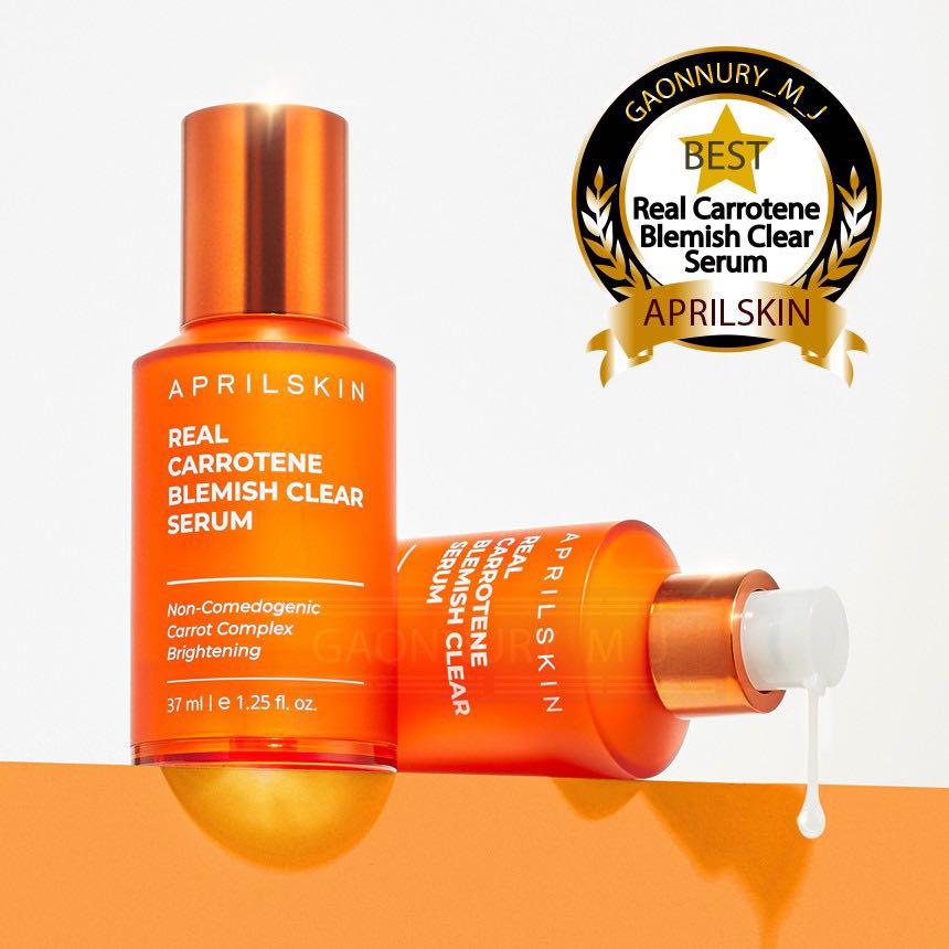 April Skin Real Carrotene Blemish Clear Serum, Beauty & Personal Care ...