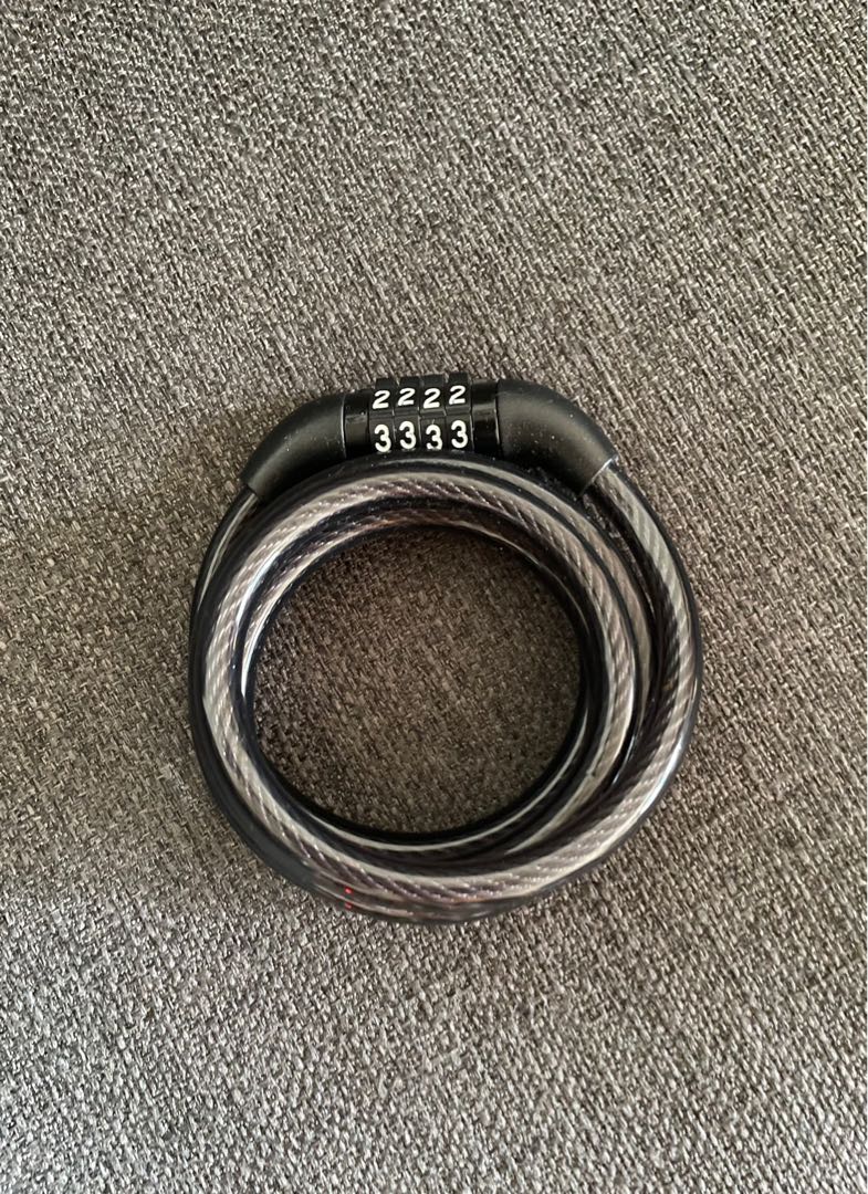 Bicycle Number Lock, Furniture & Home Living, Security & Locks, Locks ...
