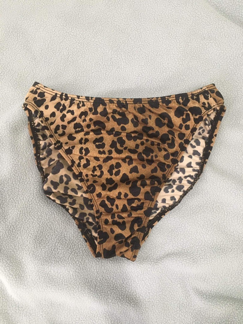 Bikini bottom leopard print, Women's Fashion, Swimwear, Bikinis ...