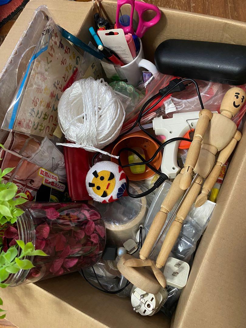 Box of arts and crafts, Hobbies & Toys, Stationery & Craft, Craft ...