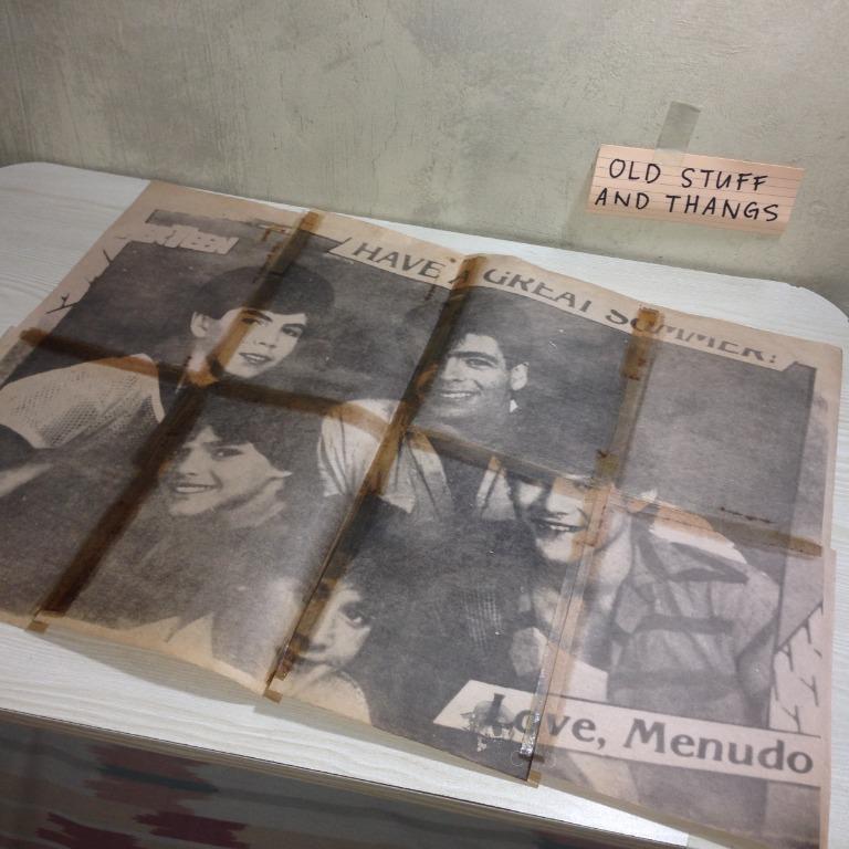 BOYBAND MENUDO MERCH: menudo old newspaper cutouts, Hobbies & Toys ...