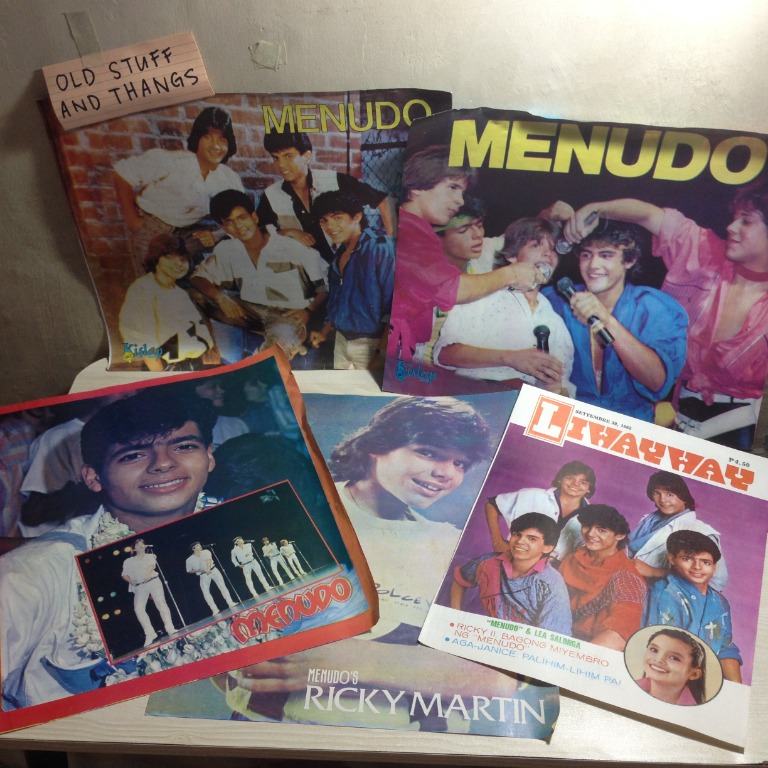 BOYBAND MENUDO MERCH: menudo old magazine cutouts, Hobbies & Toys ...