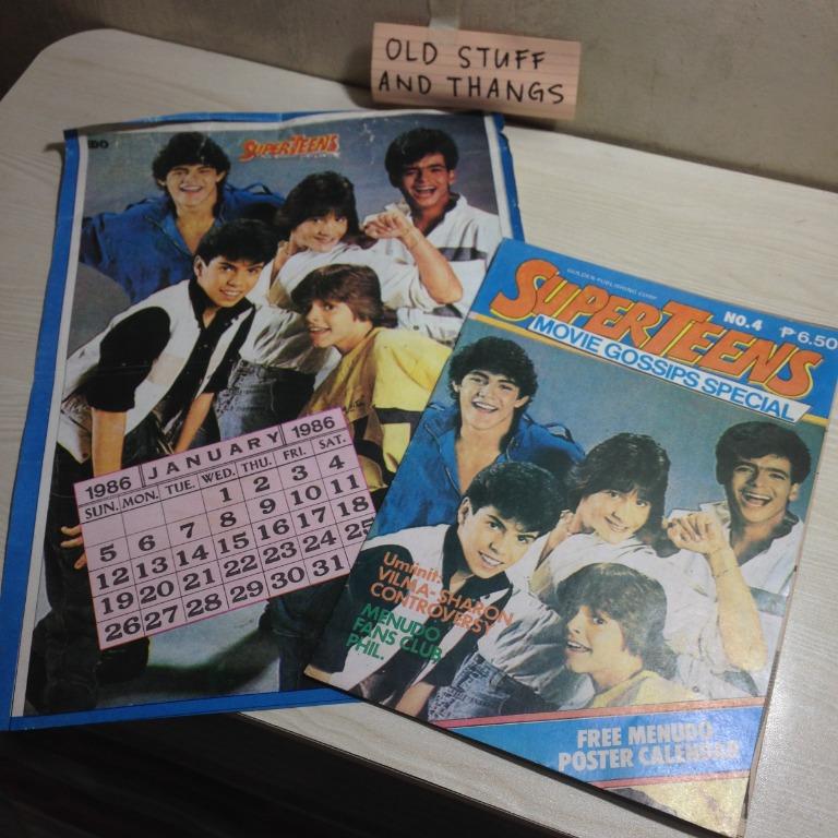 BOYBAND MENUDO MERCH: menudo on superteens, Hobbies & Toys, Memorabilia ...