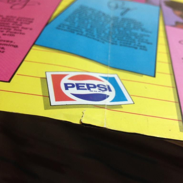 BOYBAND MENUDO MERCH: pepsi presents menudo old poster, Hobbies & Toys ...