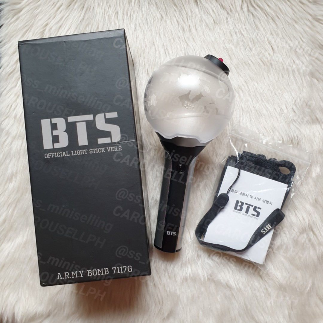BTS Official ARMY Bomb Version 2 V2 Ver.2 ABV2 AB Lightstick, Hobbies ...