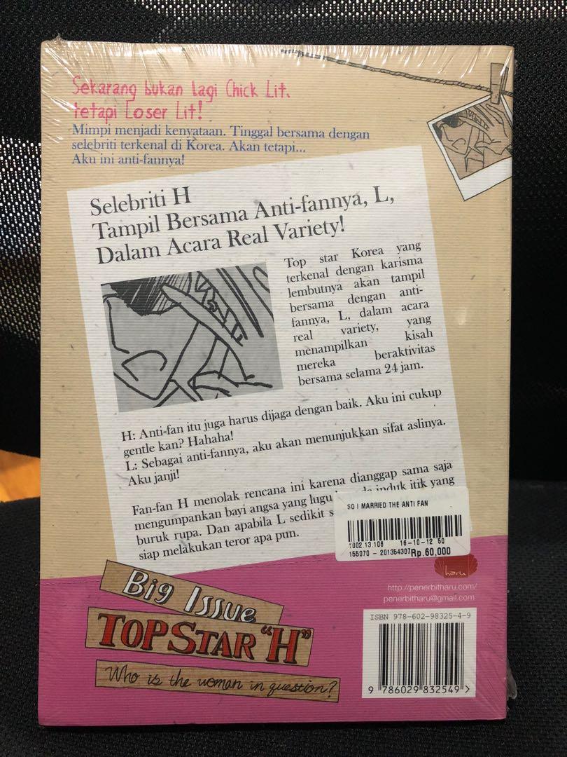 Buku Novel So I Married The Anti Fan Buku And Alat Tulis Buku Di