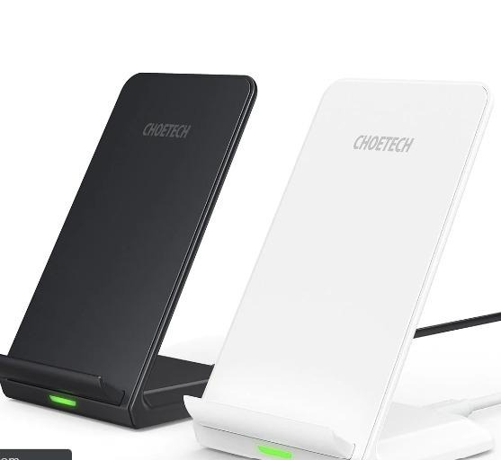 [C2408] Fast Charge Wireless Charging Stand 10W Qi-Certified Wireless ...