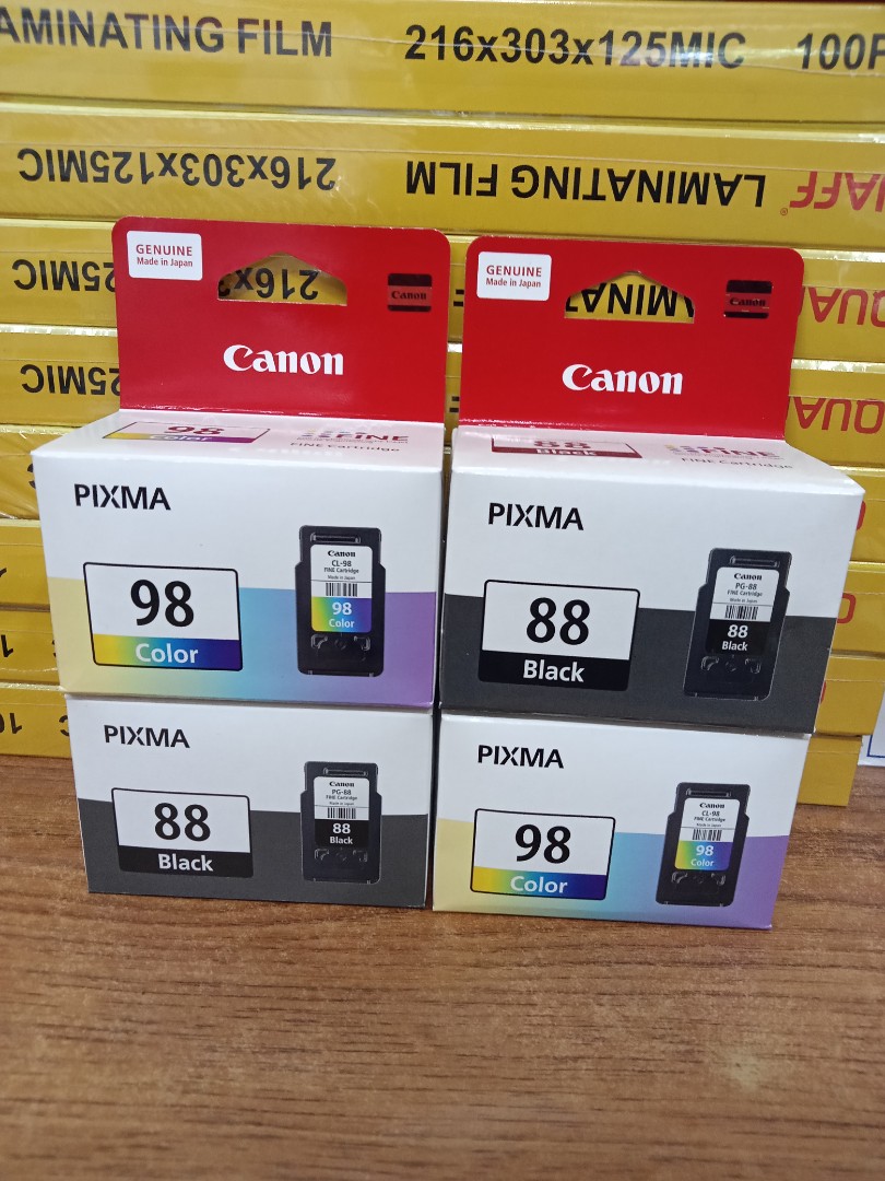 CANON PIXMA 88-98 bk/cL, Computers & Tech, Printers, Scanners & Copiers ...
