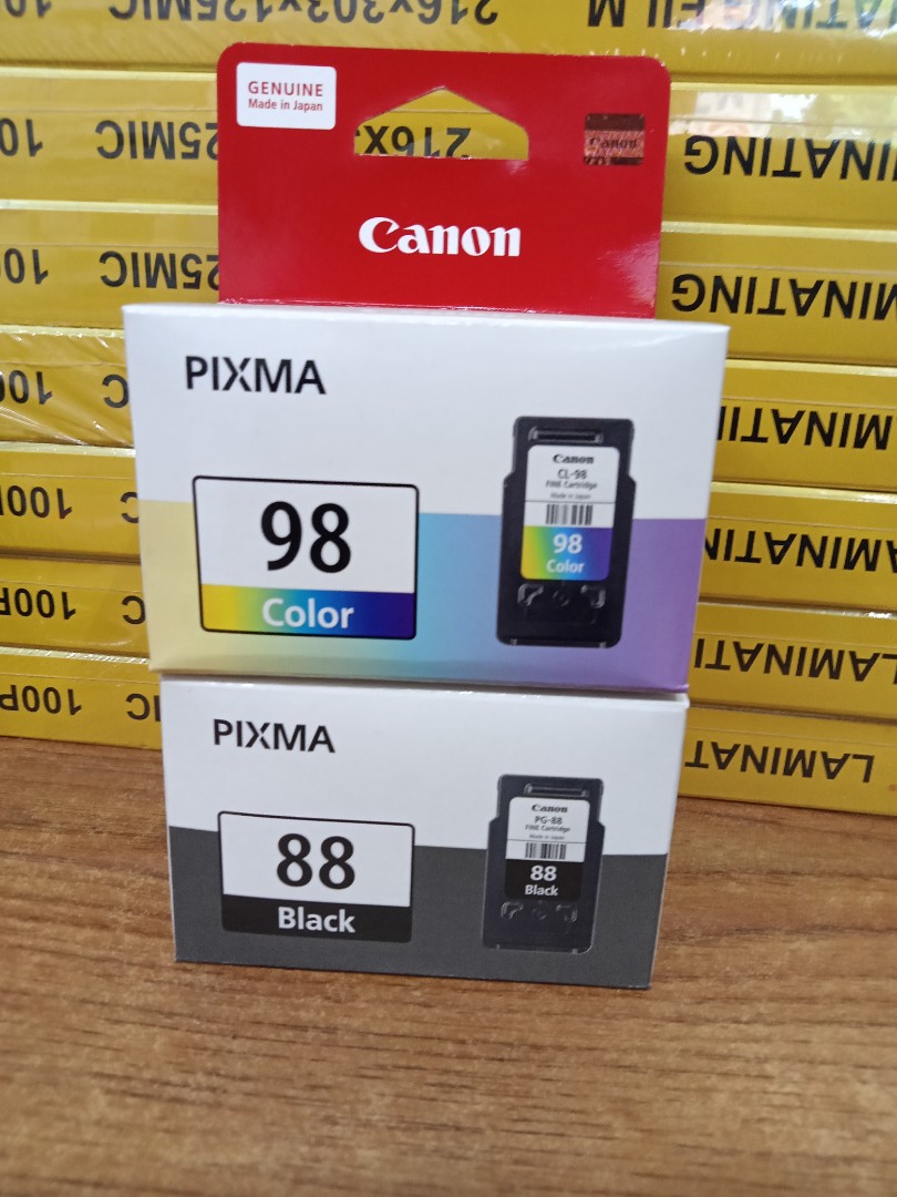 CANON PIXMA 88-98 bk/cl, Computers & Tech, Printers, Scanners & Copiers ...