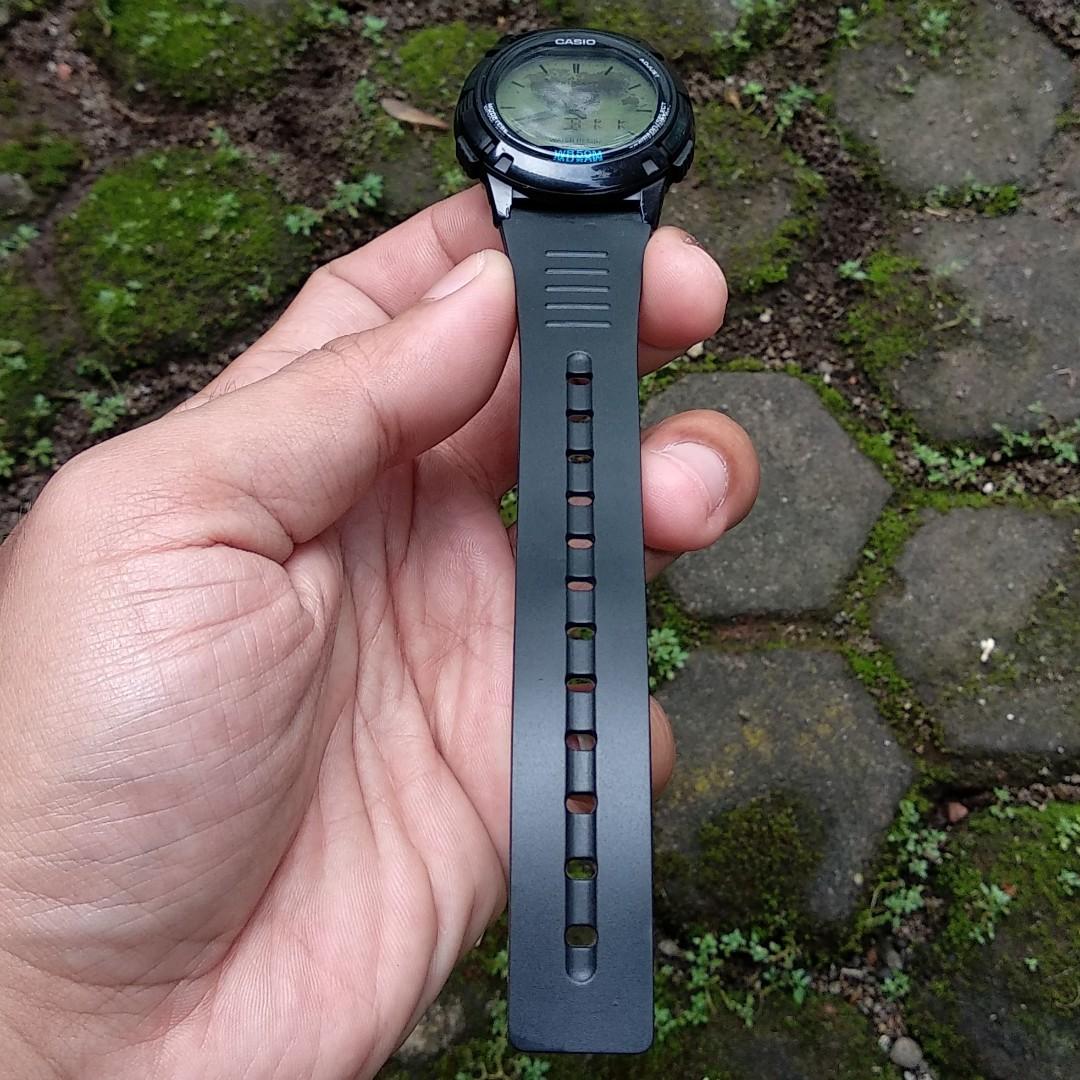 Casio vintage twincept abx-20 rare, Fesyen Pria, Jam Tangan di Carousell