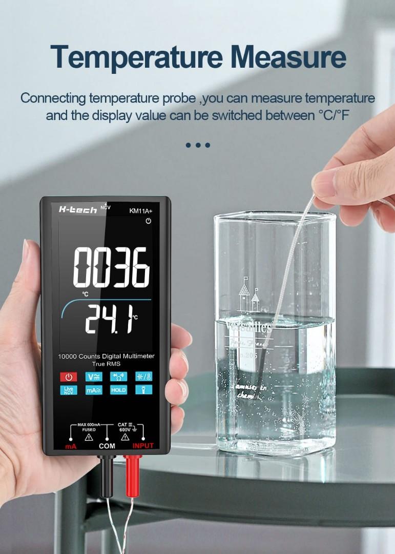 * 4 in 1 * KM11A+ CAT III DIGITAL MULTIMETER FOR HYBRID / ELECTRIC ...