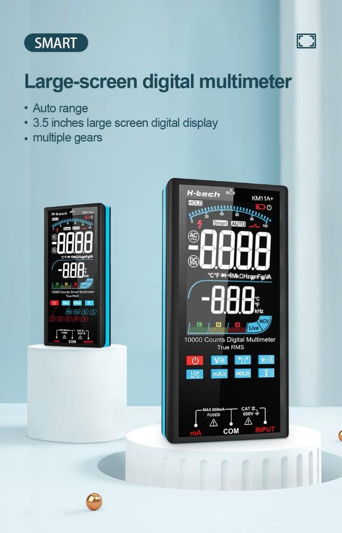 * 4 in 1 * KM11A+ CAT III DIGITAL MULTIMETER FOR HYBRID / ELECTRIC ...