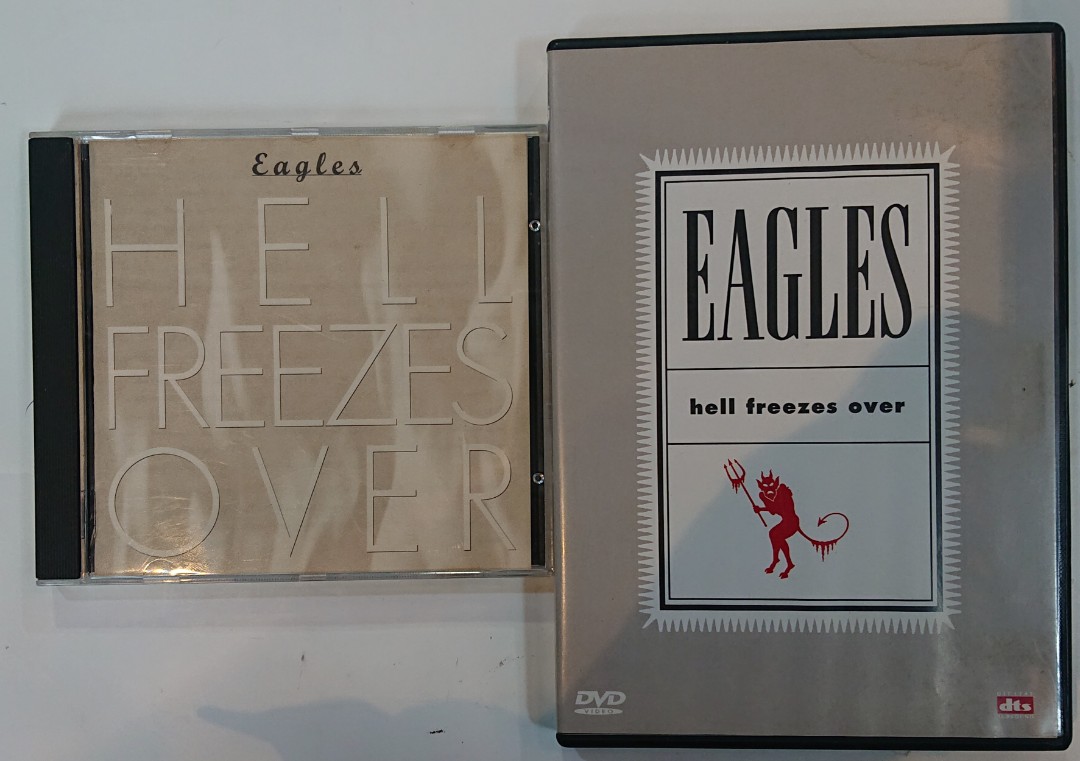 Cd+dvd eagles hell freezes over, 興趣及遊戲, 音樂、樂器 & 配件, 音樂與媒體 - CD 及 DVD ...