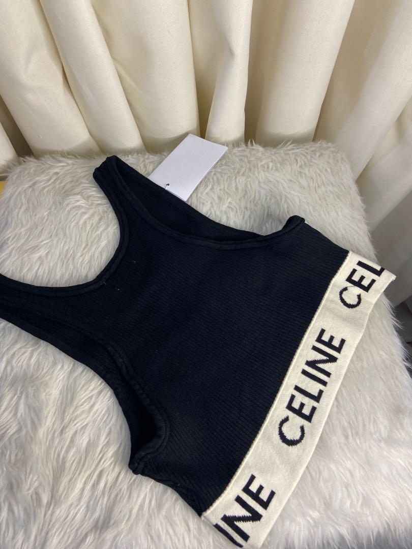 Celine tank top pre order, Luxury, Apparel on Carousell