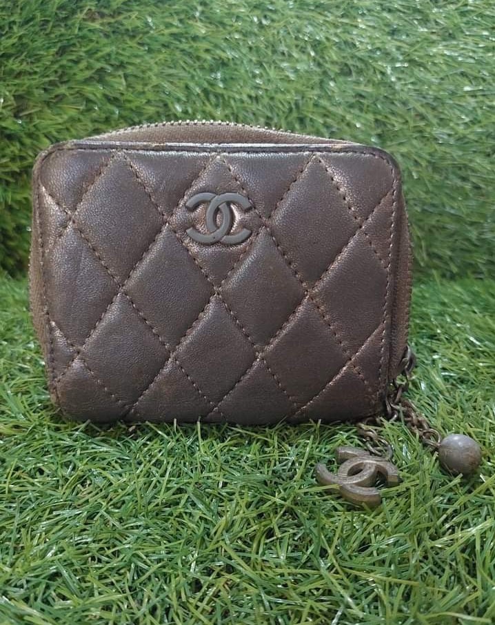 CHANEL KULIT ASLI, Fesyen Wanita, Tas & Dompet di Carousell