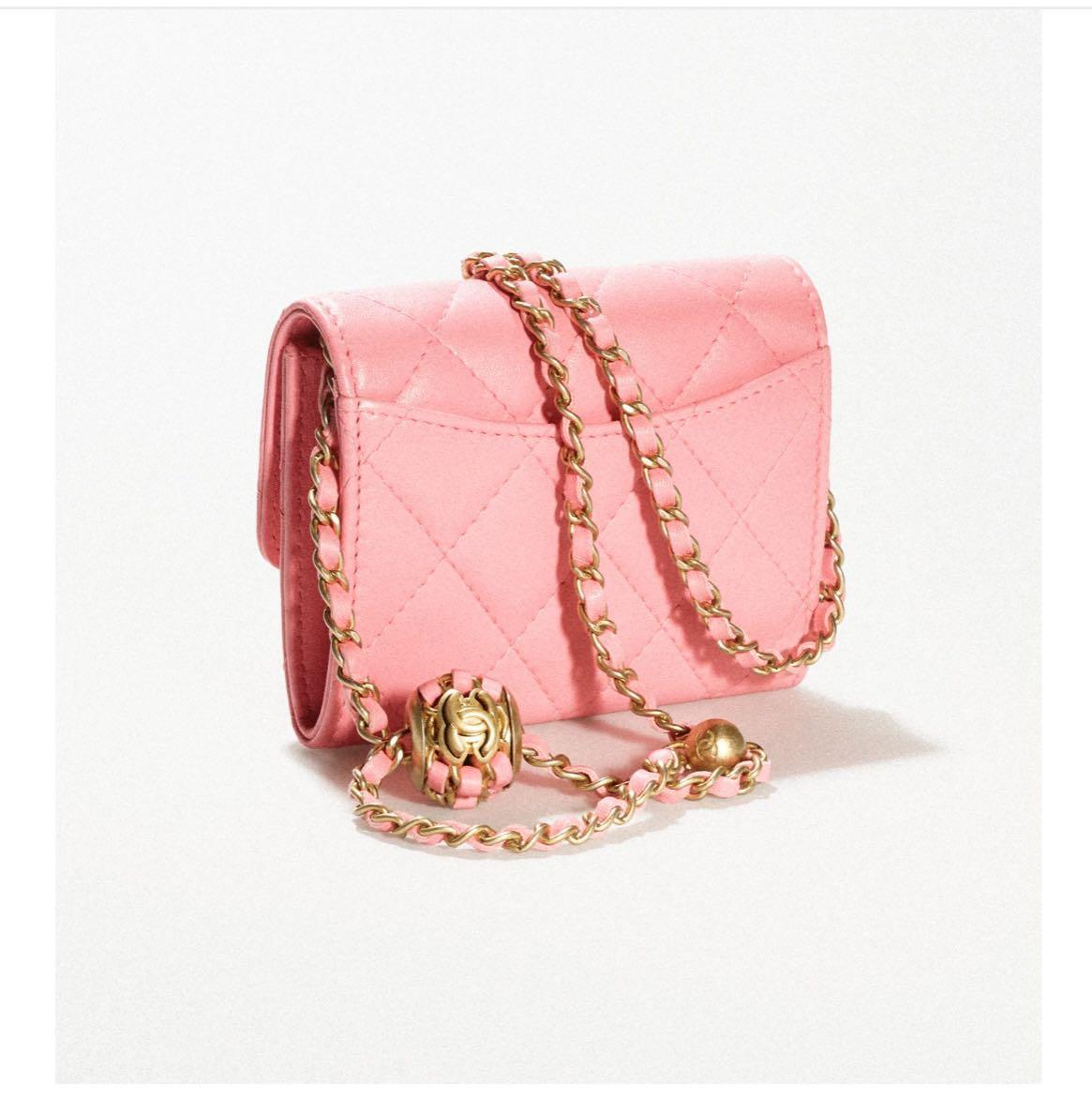 Chanel small wallet on chain, Luxury, Bags & Wallets on Carousell