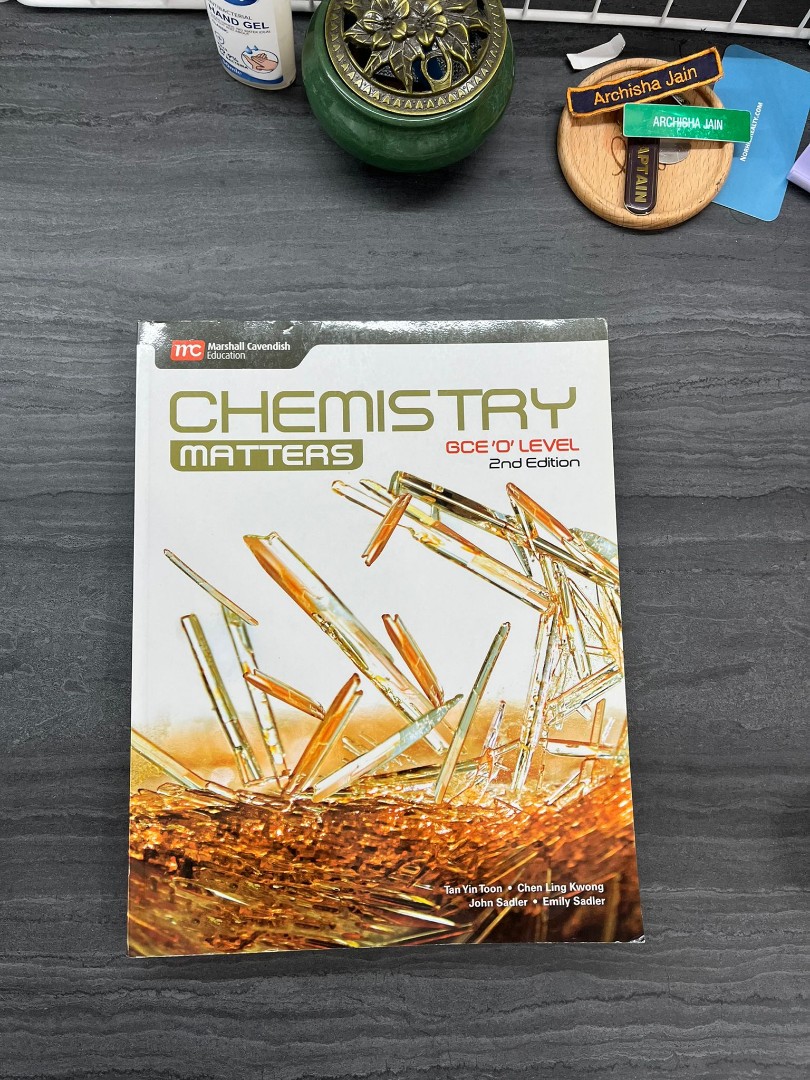Chemistry Matters GCE 'O' Level 2nd Edition Textbook Upper Secondary ...