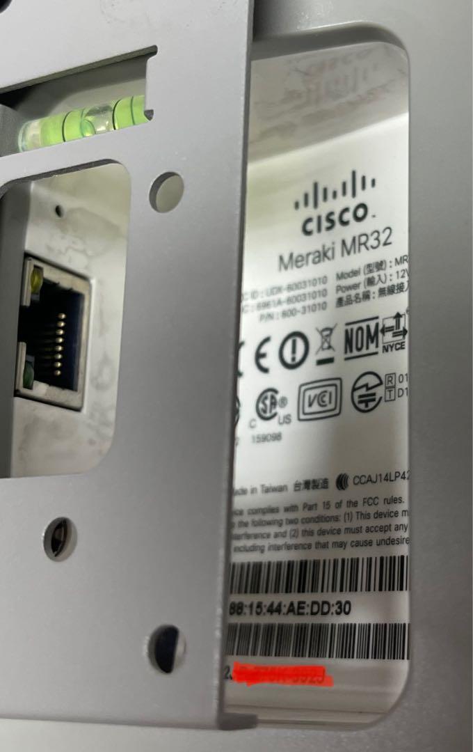 Cisco Meraki MR32 Unclaimed, 電腦＆科技, 商務用科技產品 - Carousell