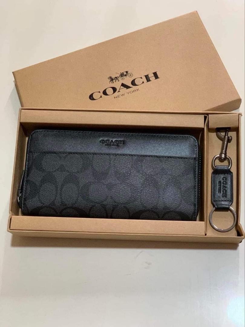 Coach Men's Long Wallet, Men's Fashion, Watches & Accessories, Wallets ...