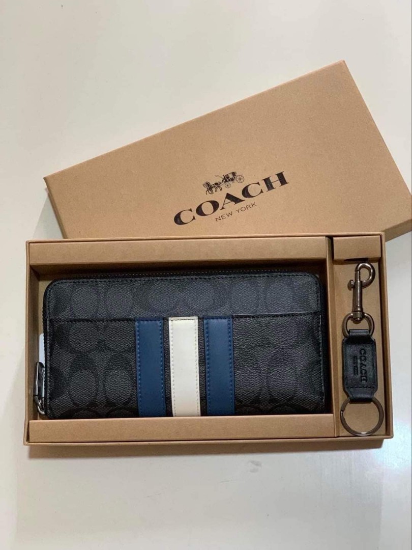 Coach Men's Long Wallet, Men's Fashion, Watches & Accessories, Wallets ...