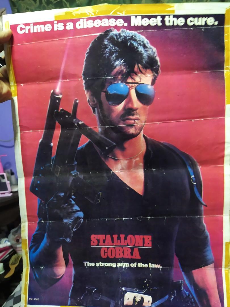 COBRA movie poster!, Furniture & Home Living, Home Decor, Wall Decor on ...