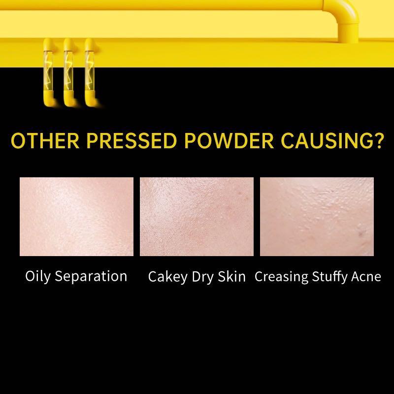 COLORKEY X Pokemon Pressed Powder Oil Control Natural Foundation Powder ...