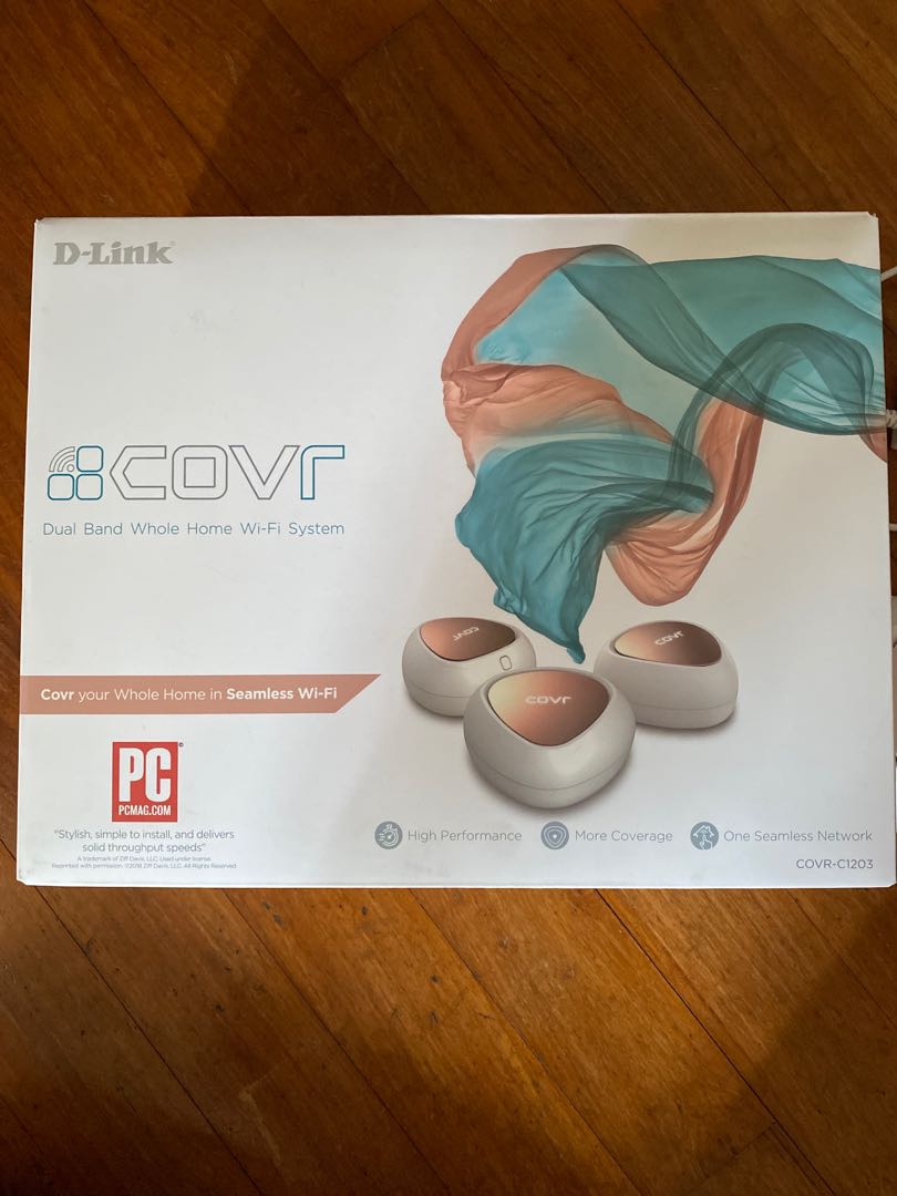 4x COVR-1203 Whole Home Wifi System (3-pack + 1 additional piece ...