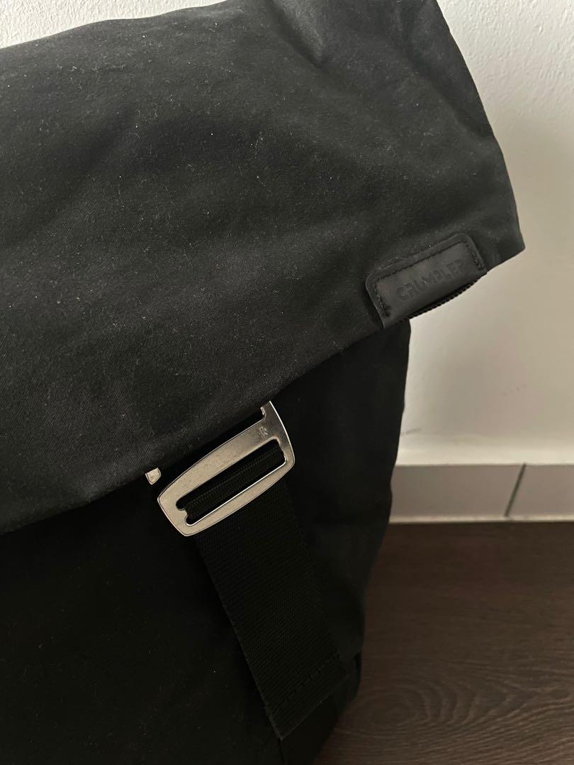 CRUMPLER Colourful Character Waxed Canvas Backpack 20L (BLACK), Men's ...