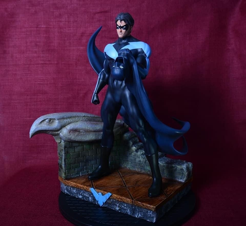 CUSTOM *RARE* NIGHTWING STATUE, Hobbies & Toys, Memorabilia ...