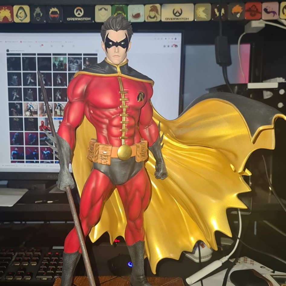 CUSTOM *RARE* Tim Drake - Robin 1/4 statue, Hobbies & Toys, Memorabilia ...