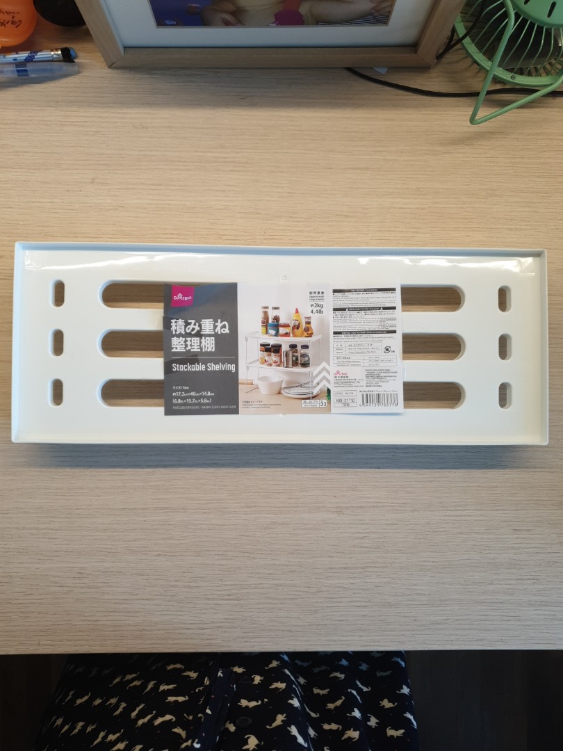 Daiso stackable shelving storage shelves home organisation storage box ...