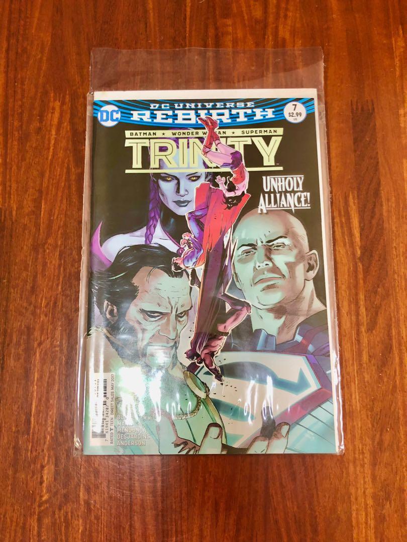 DC Rebirth Trinity #1 - #7, Hobbies & Toys, Books & Magazines, Comics ...
