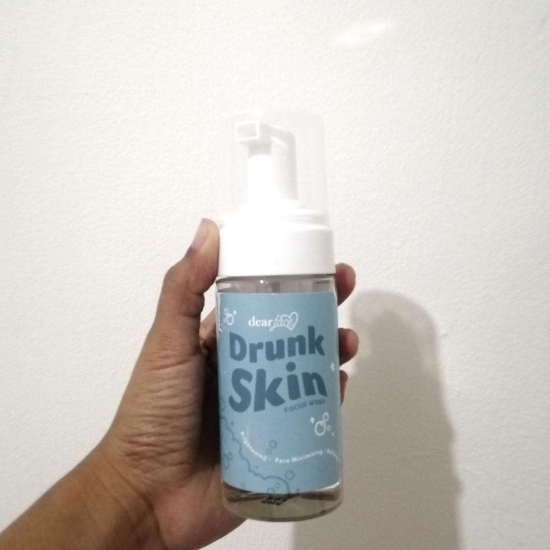 DEAR FACE DRUNK SKIN FACIAL WASH, Beauty & Personal Care, Face, Face ...
