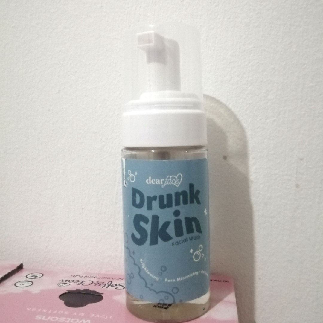 DEAR FACE DRUNK SKIN FACIAL WASH, Beauty & Personal Care, Face, Face ...
