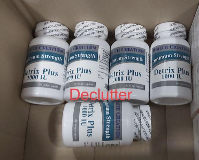 Detrix plus vitamin d 1000iu PRICE FOR 1 BOTTLE, Health & Nutrition ...