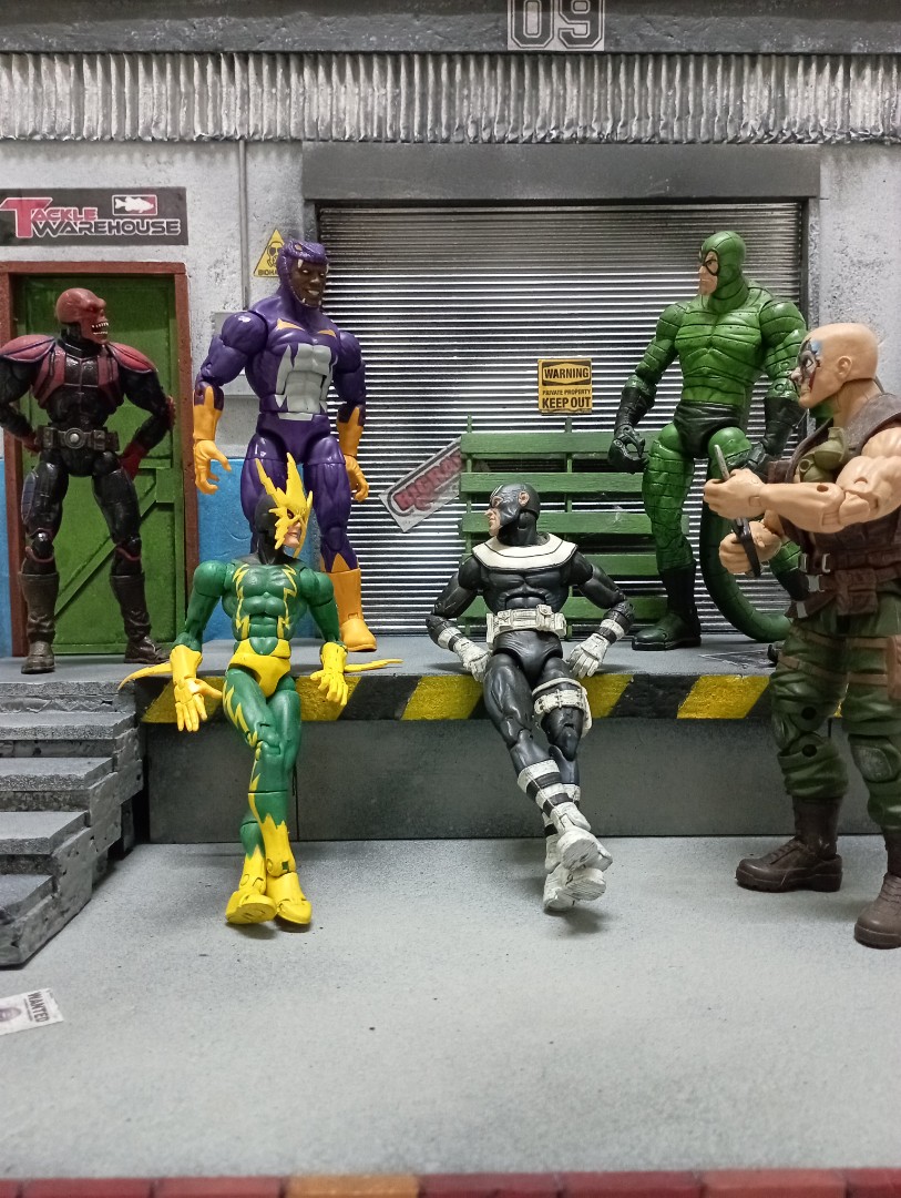 Diorama Loading Bay Dock 09 Marvel Legends, Hobbies & Toys, Toys ...