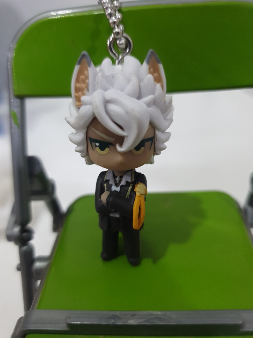 Disney Twisted Wonderland - Jack Howl mini figure keychain, Hobbies ...