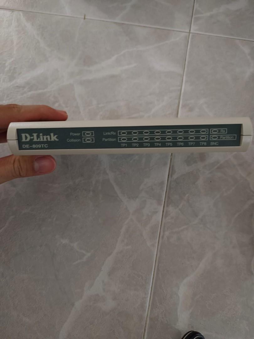 DLink 9 Port Ethernet Mini Hub, Computers & Tech, Parts & Accessories ...