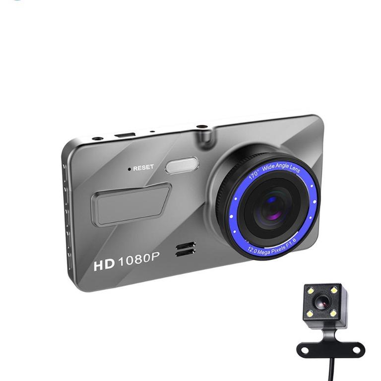 Dual Lens Vehicle Blackbox DVR Super HD 1296P, 傢俬＆家居, 保安及門鎖 , 保安系統及閉路電視 ...
