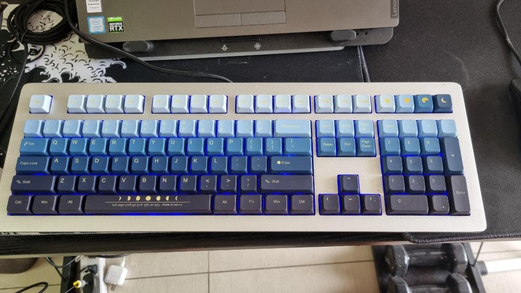 Ducky Legend Mechanical Keyboard Red keys, Computers & Tech, Parts ...