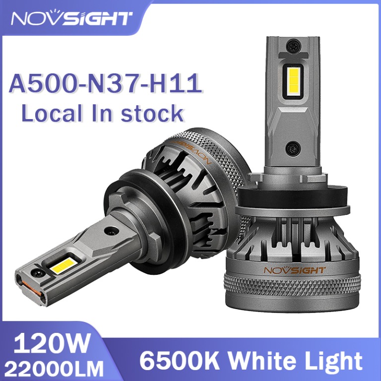 ELECTROVOX Novsight 9005 N37 LED Headlight Bulbs 22000LM, Car Parts ...