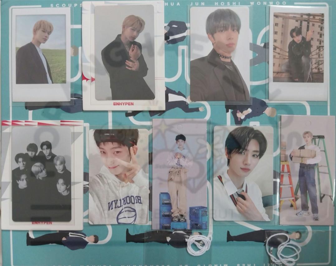 enhypen photocards dimension answer d:a memories digicode digital code ggu ggu package 2022 ...