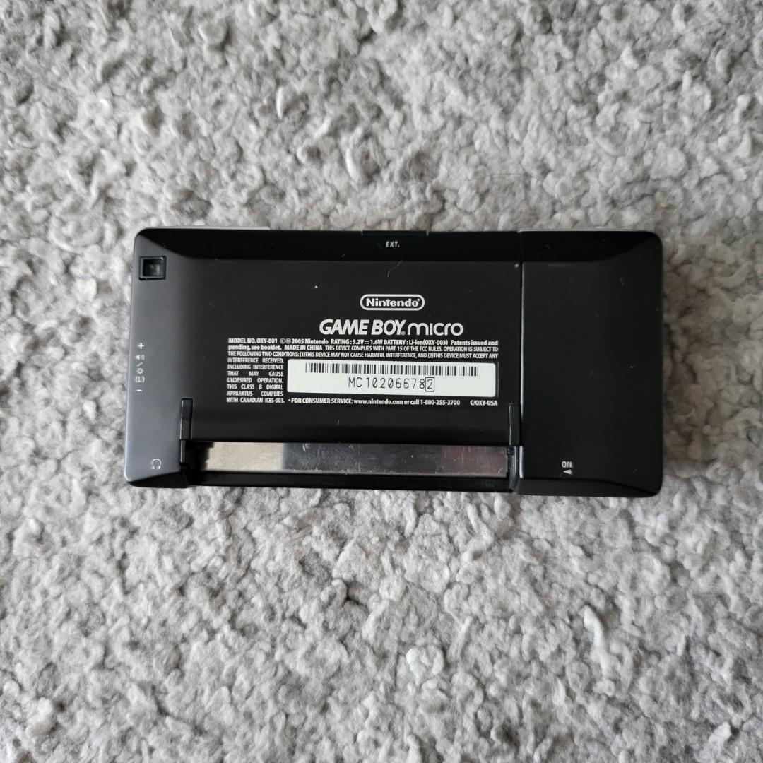 Game Boy Micro Black, Video Gaming, Video Game Consoles, Nintendo on ...