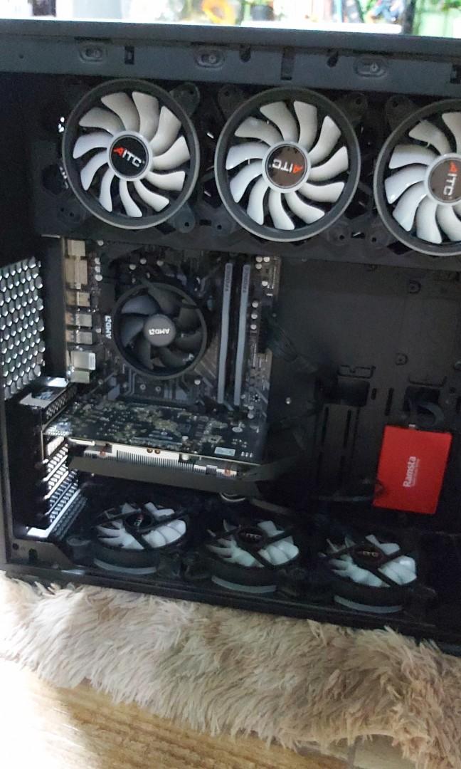 Gaming System Unit PC Ryzen 5, Computers & Tech, Desktops on Carousell