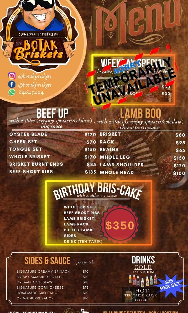 HALAL SMOKED MEAT, Food & Drinks, Local Eats on Carousell