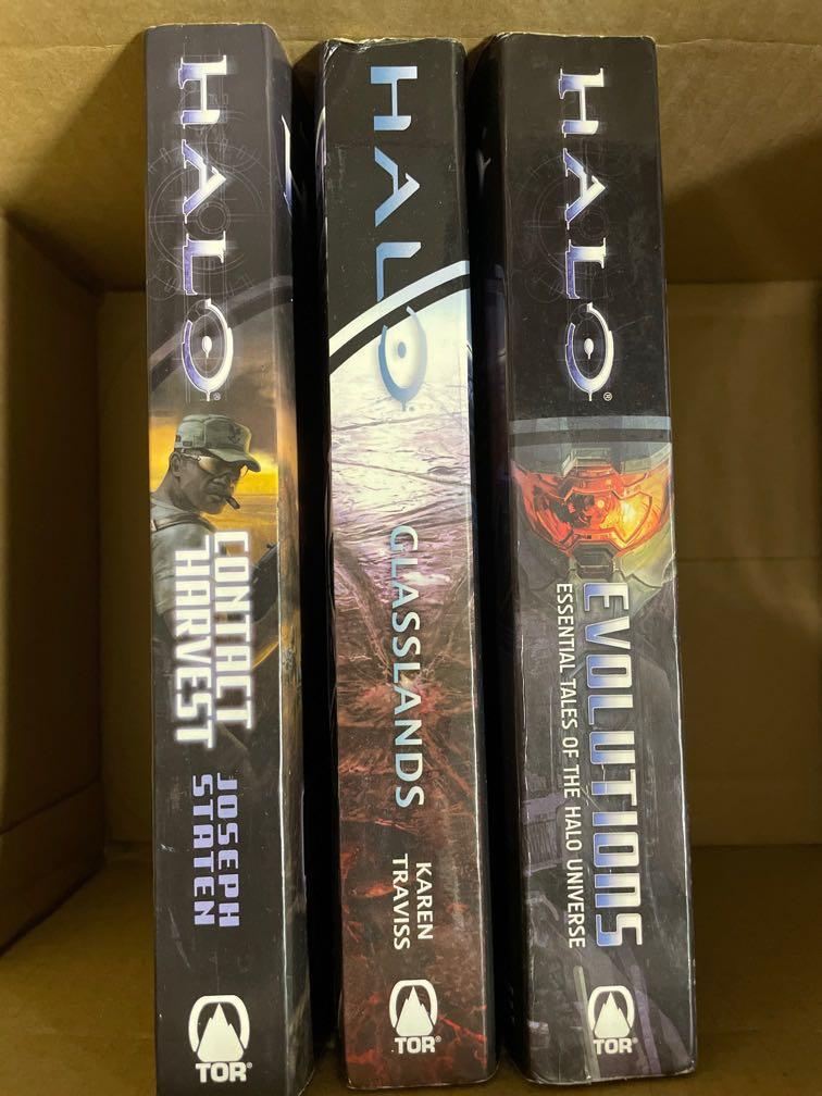 Halo novel collection: Contact Harvest, Glasslands, Evolutions, Hobbies ...