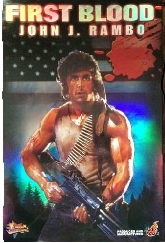 Hot Toys First Blood John J. Rambo Movie Masterpieces MMS21 Sylvester ...