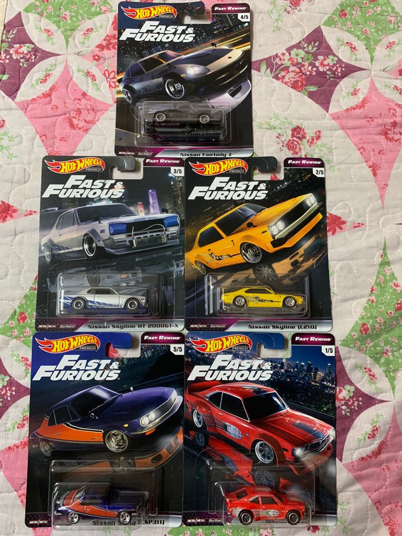 Hot Wheels Fast & Furious [ Fast Rewind ], Hobbies & Toys, Toys & Games ...
