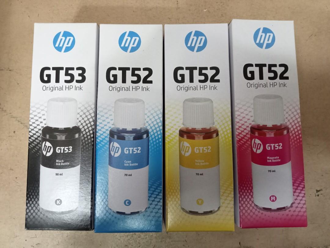 Hp original ink GT53/GT52, Computers & Tech, Printers, Scanners ...